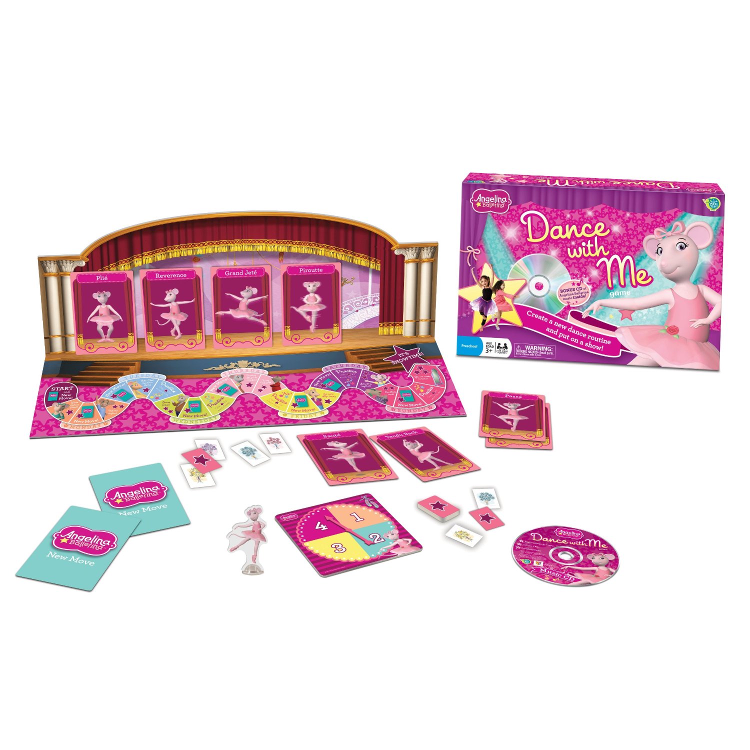 Angelina Ballerina Dance With Me Game Review & Giveaway - Motherhood ...