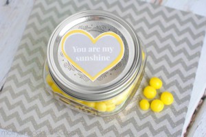 DIY Lemonhead Jar for Valentine's Day - Motherhood Defined