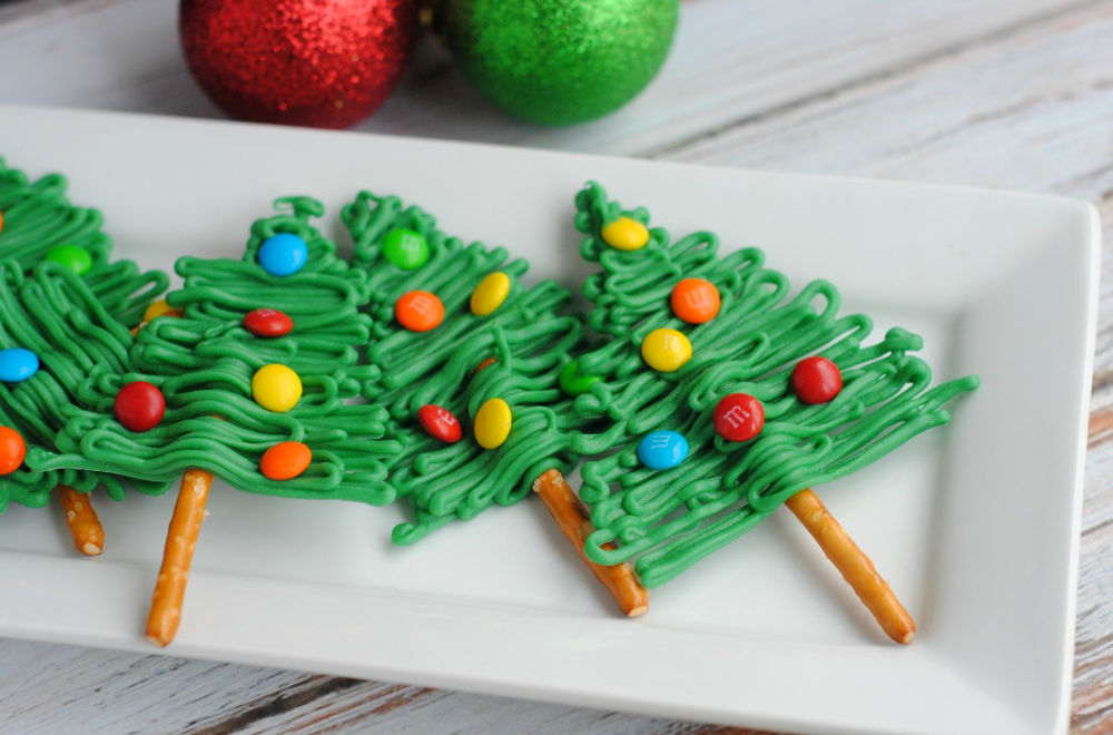 Chocolate Christmas Trees are Perfect for Holiday Parties - Motherhood ...